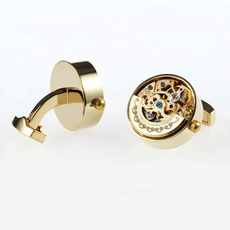 DHgate.com:Watch Movement Cufflinks for Men - Steampunk Gear Mechanism ...