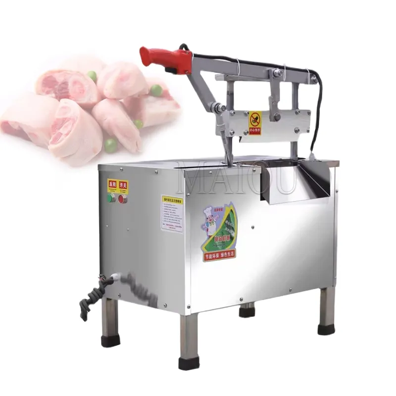 Meat Cutter Machine Electric Hydraulic Bone Cutter For Beef, Lamb, Pork ...