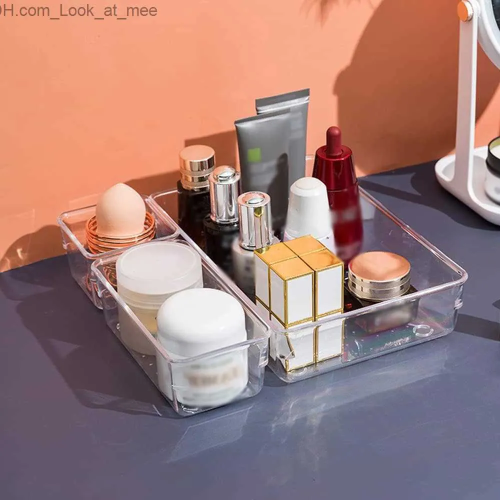 DHgate.com:25-Piece Transparent Plastic Organizer Set - Drawer ...