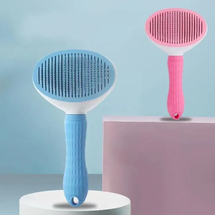 DHgate.com:Pet Grooming Comb: Automatic Fur and Flea Removal Brush with ...