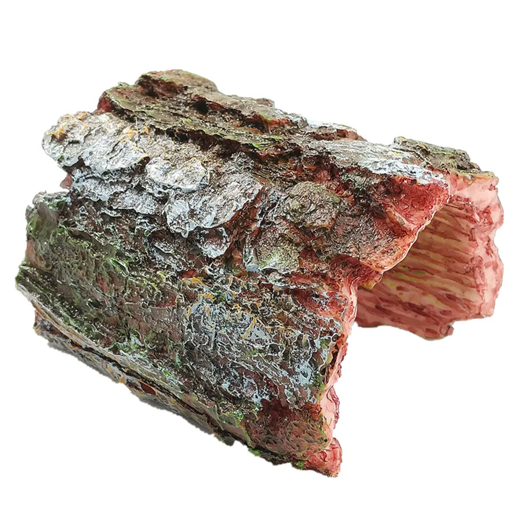 DHgate.com:Resin Tree Bark Hideout Cave for Amphibians and Reptiles ...