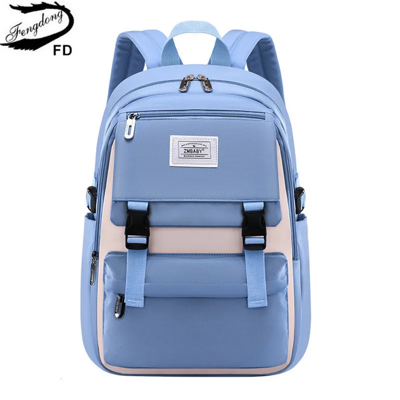 DHgate.com:Fengdong High School Backpack for Girls, Waterproof Student ...
