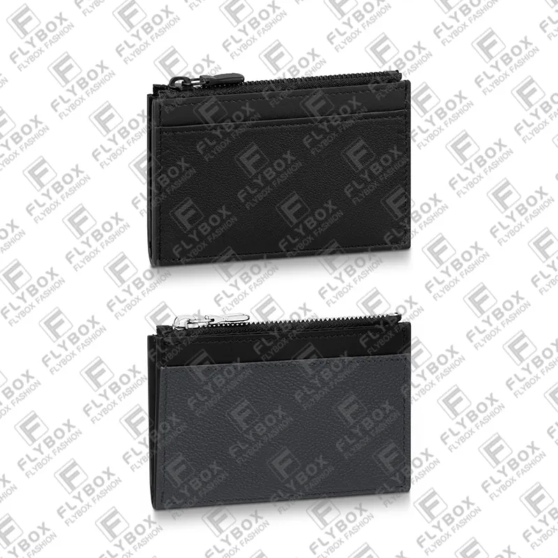 M82245 M82253 Coin Credit Card Holder Wallet Unisex Leather Key Pouch ...