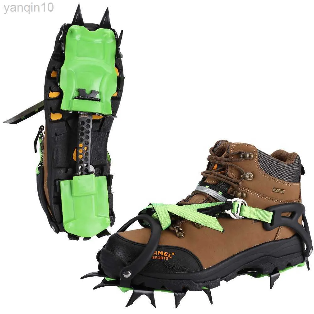 Rock Protection BRS Professional Ice Gripper Crampons: 14-Teeth Winter ...
