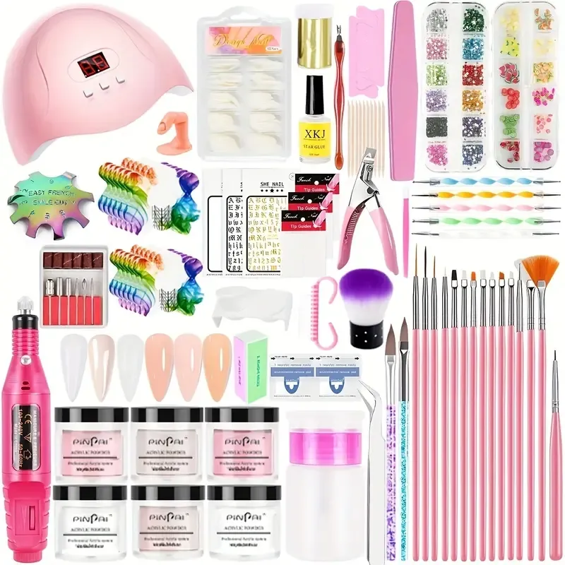 DHgate.com:Complete Acrylic Nail Art Kit - Professional Manicure ...
