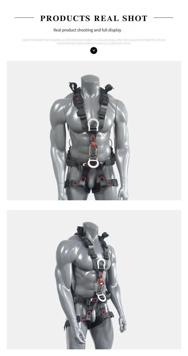 DHgate.com:Rock Protection Full Body Harness, Mountaineering Work ...