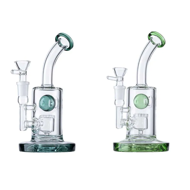 Wholesale Unique Glass Bong With 4mm Thick Water Pipe And 14mm Female ...