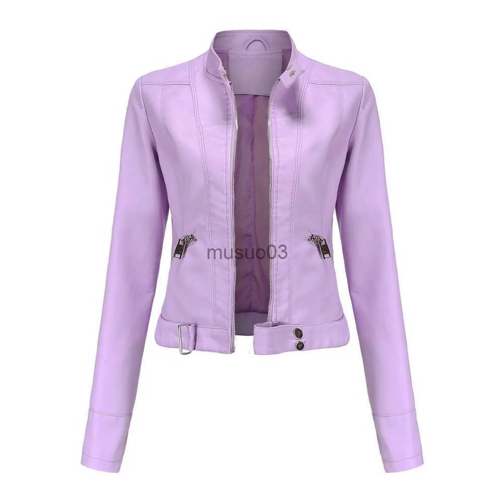DHgate.com:Women's Leather Faux Brand Fashion Women Short Jacket ...