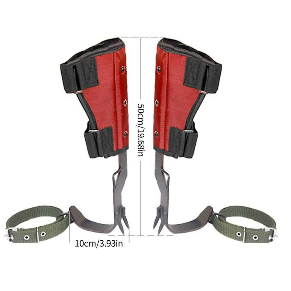 Tree Climbing Gear Kit With Rock Protection For Cars Spikes For Shoes ...