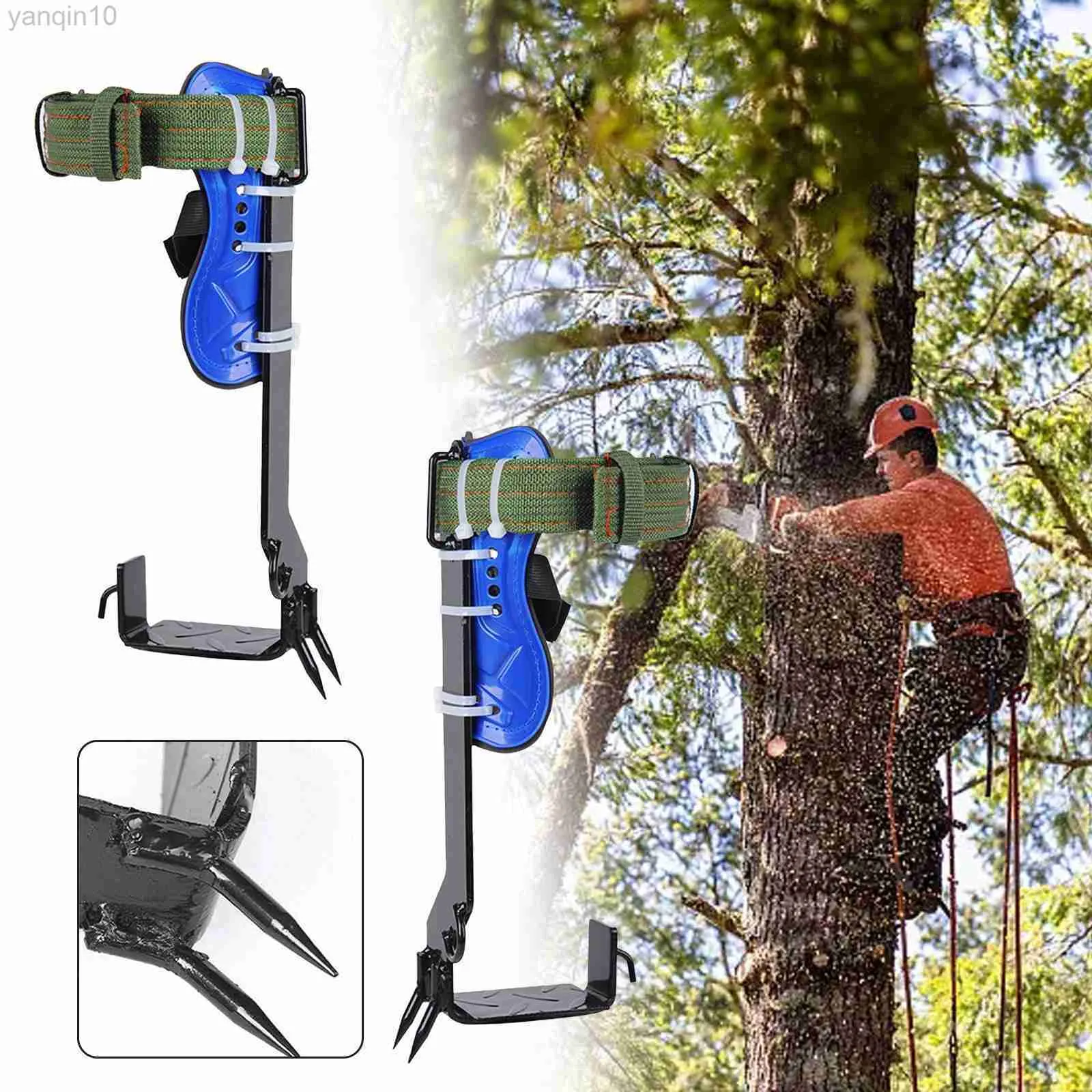 DHgate.com:Tree Climbing Gear Set, Adjustable Safety Belt, Steel ...