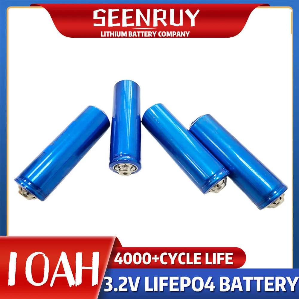 SEENRUY 38120 Lifepo4 3.2V 10Ah Deep Cycle Lithium Battery for DIY 12V ...