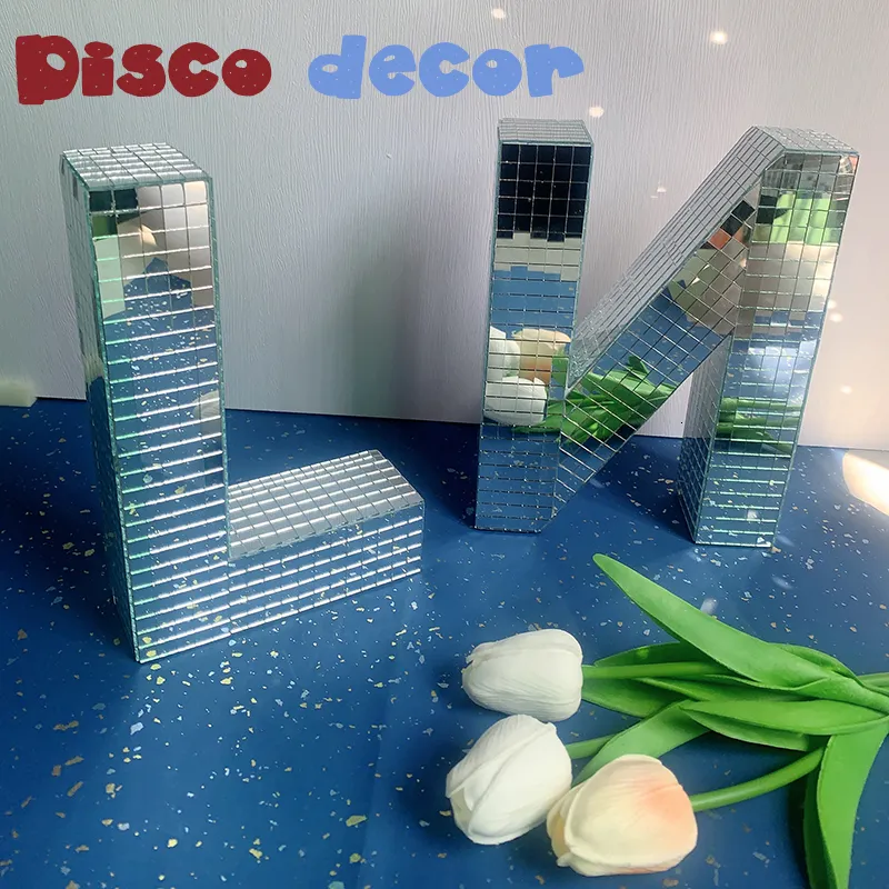 DHgate.com:DIY Disco Ball Letter Decor, Home Decoration, Party ...