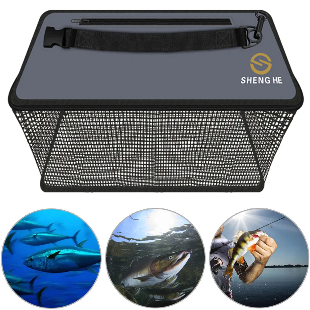 DHgate.com:Fishing Guard Net - Quick-Dry Live Barreled Box, Outdoor ...