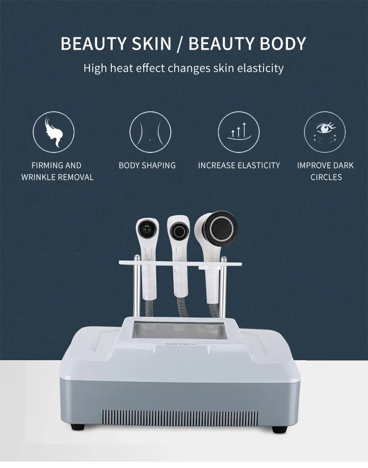 Cellulite Massage Machine Multipolar RF Skin Tightening Device For Face ...