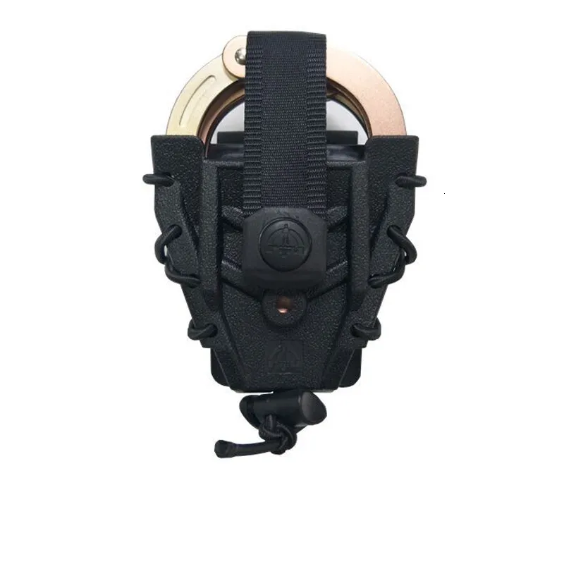 Backpack PA66 Nylon Tactical Molle Handcuff Pouches Quick Pull Out ...