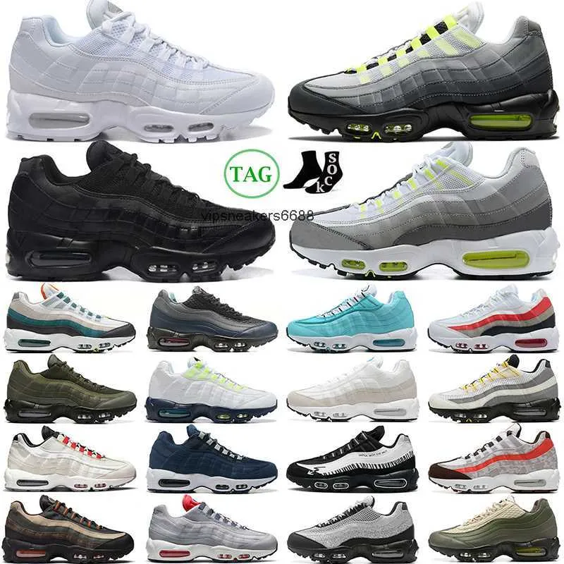 2026 Running Shoes Men Women Neon Triple Black White Neon Grey Red ...