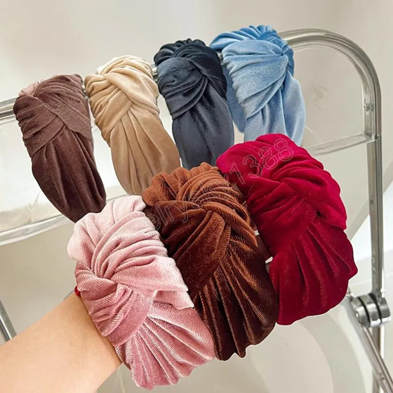 DHgate.com:Velvet Headband for Women - Wide Side Hairband, Golden Warm ...