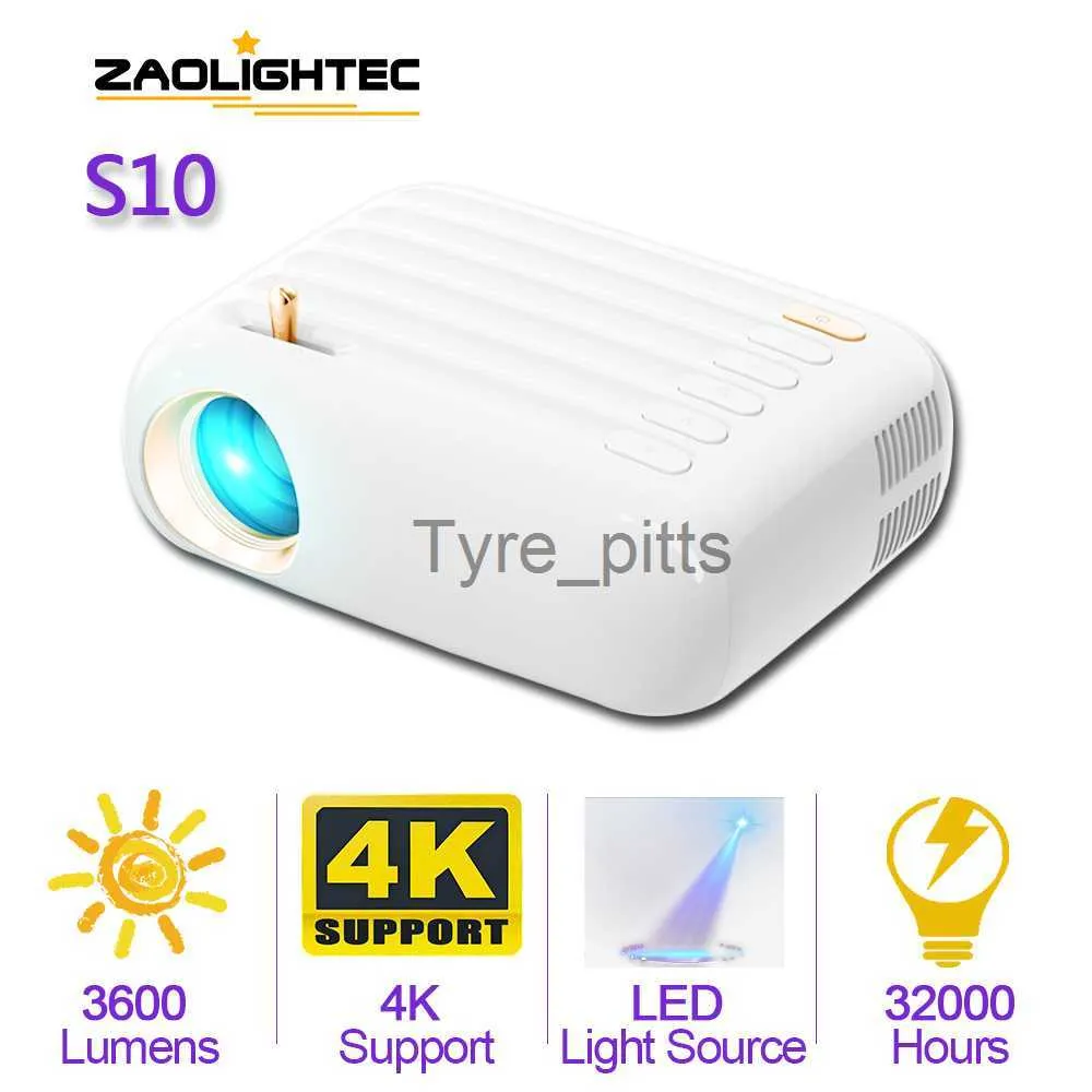 DHgate.com:4K LED Projector, ZAOLIGHTEC S10 Portable Theater Projector ...