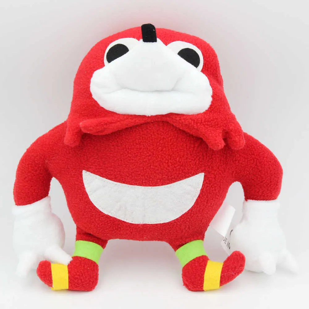 Ugandan Knuckles Plush Toy, Soft Stuffed Animal Figure Doll, 25cm, Red ...