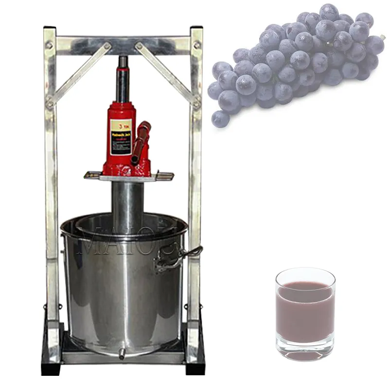 36L Hydraulic Cold Press Juicer Stainless Steel Fruit & Grape Juice ...