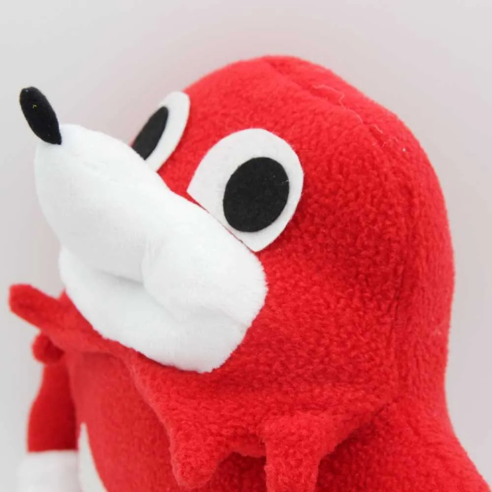 Ugandan Knuckles Plush Toy, Soft Stuffed Animal Figure Doll, 25cm, Red ...
