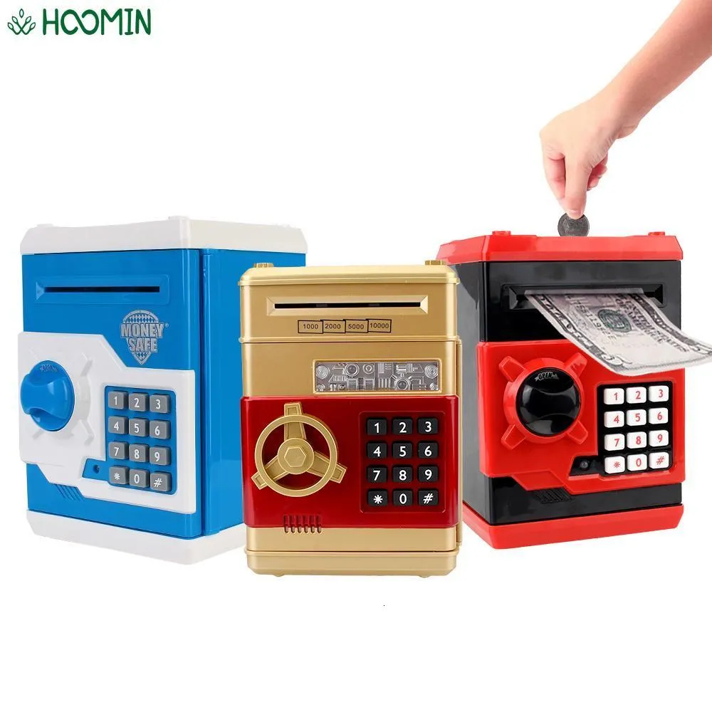 Novelty Money Boxes, Automatic Deposit Cash Coins Saving Box, Auto ...