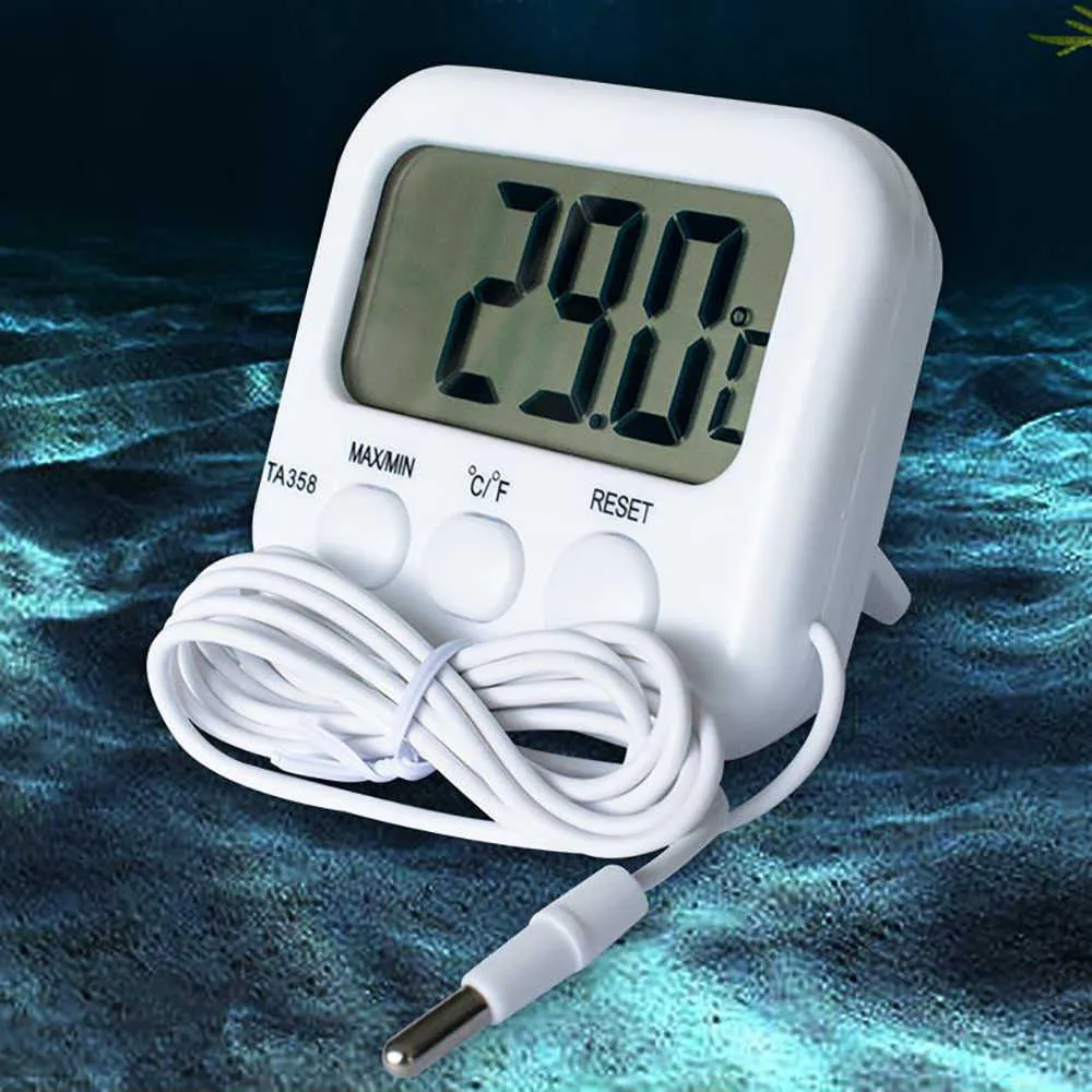 Mini LCD Digital Probe Sensor Digital Fridge Thermometer For Water Tank ...