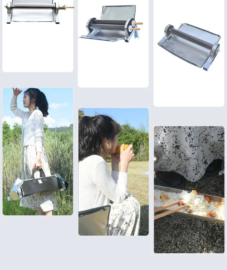 Portable Solar Oven Camping Stove | Solar Powered Cooking For Hiking ...