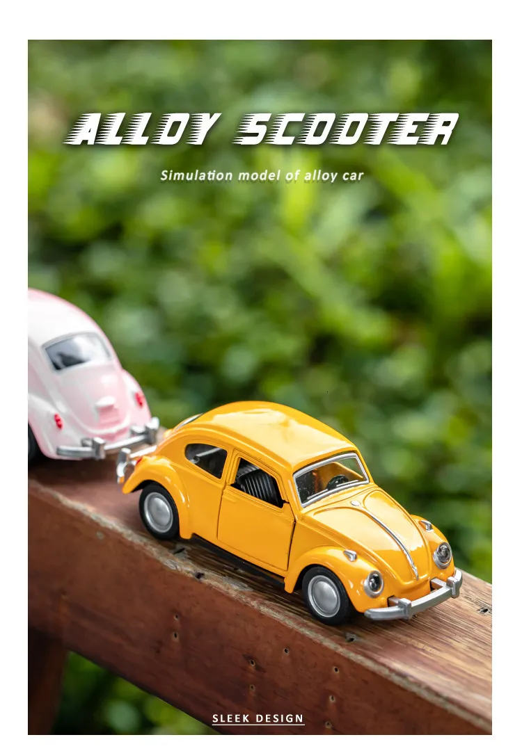 DHgate.com:1:36 Scale Alloy Classic Mini Beetle Diecast Car Model Toy ...