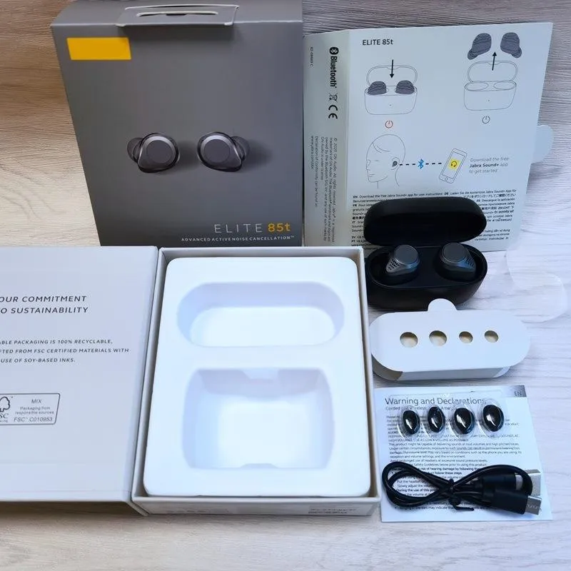 Jabras Elite Elite 85T TWS Bluetooth Headphones Brand... From ...