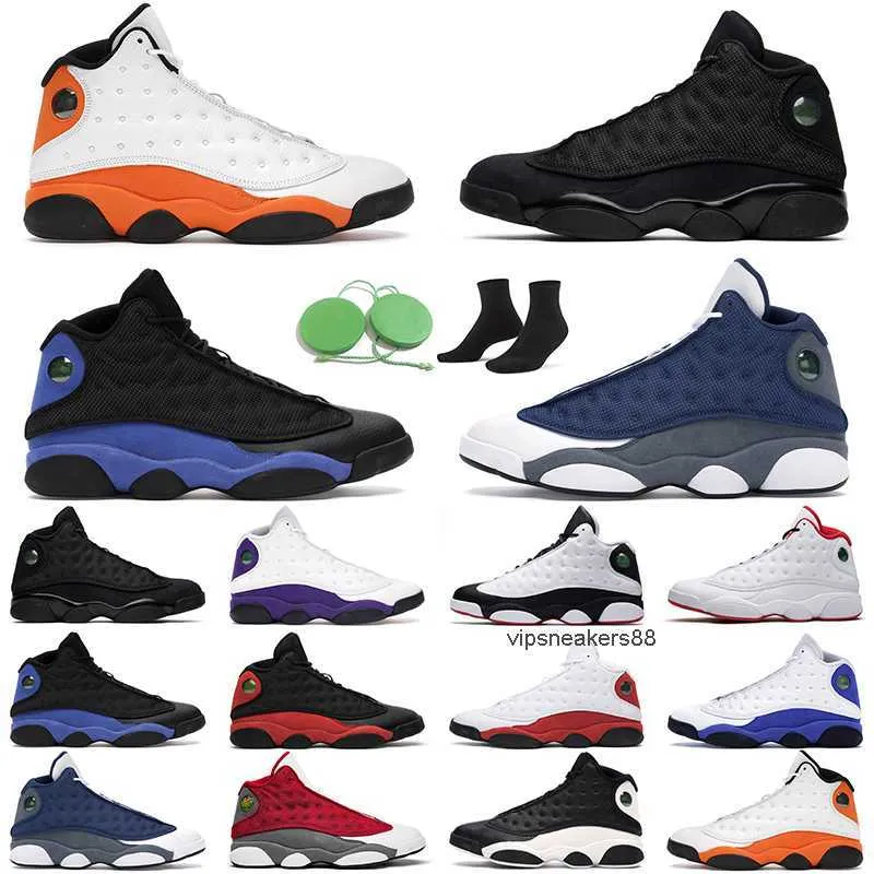Black Cat 13s Mens Basketball Shoes Chicago Reverse Design Sports ...