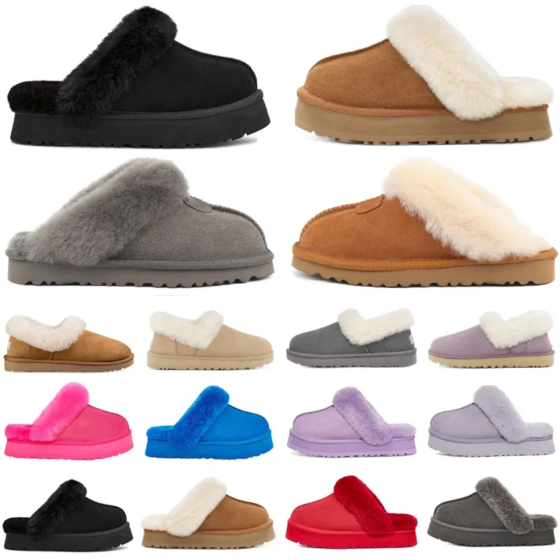 Designer Disquette Slides For Men And Women 2023 Collection Fur Slip On ...