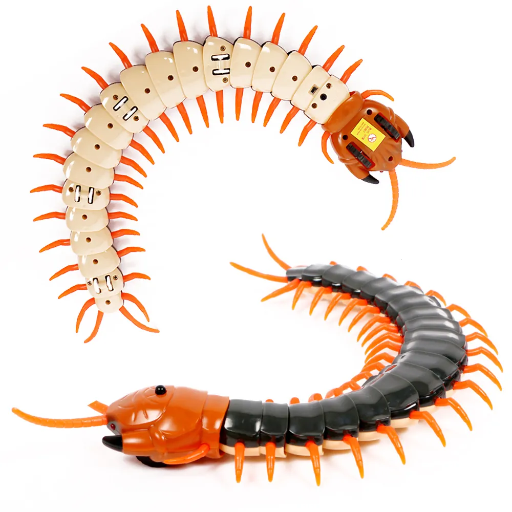 Electric RC Infrared Centipede Giganotosaurus Toy With USB Remote ...