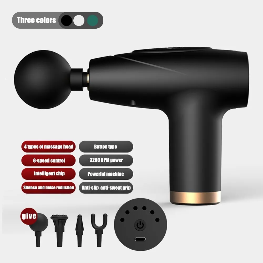 Mini Fascia Gun Body Massage All For Muscle Relaxation, Pain Relief ...