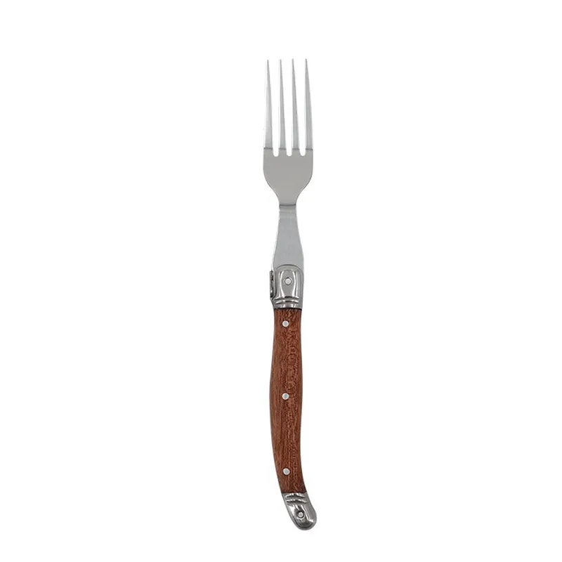 DHgate.com:Stainless Steel Steak Knife and Fork Set with Rosewood ...