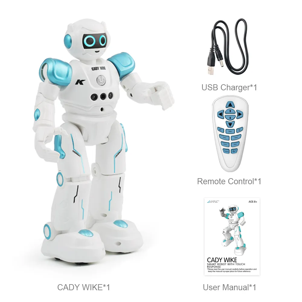 RC Robot Toy For Kids: Singing, Dancing, Talking Robot Animals Educational Humanoid Robot Kit ...