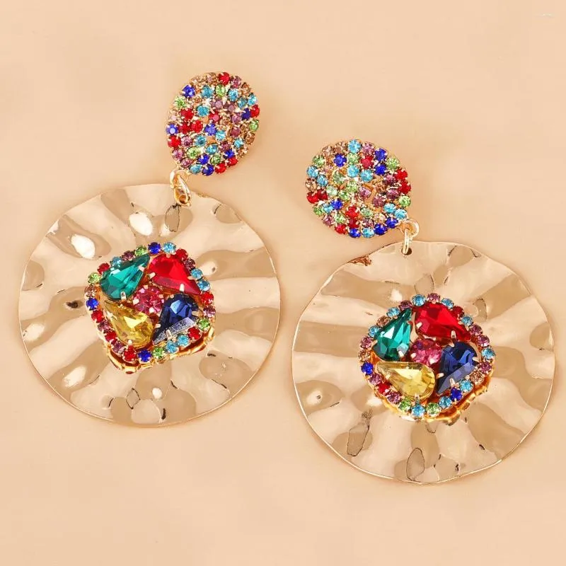 DHgate.com:Dazzling Rhinestone Round Drop Earrings, Fashion Jewelry ...