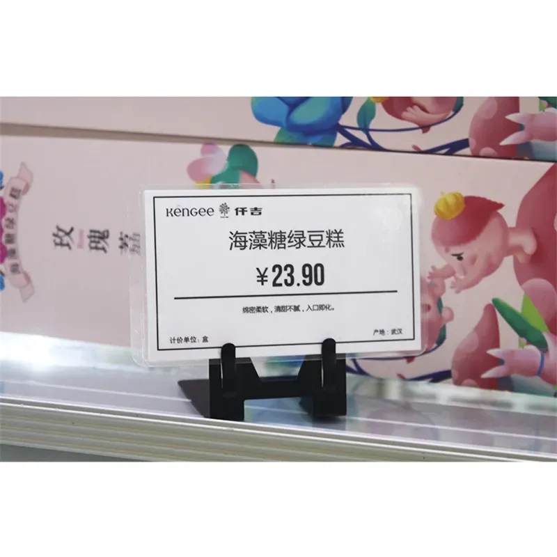 Metal Label Holder Clip: Table Top Number Snap Food Name Card Sign For ...