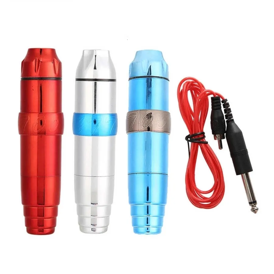 Professional Electric Tattoo Pen With Powerful Silent Motor, Hook Line ...
