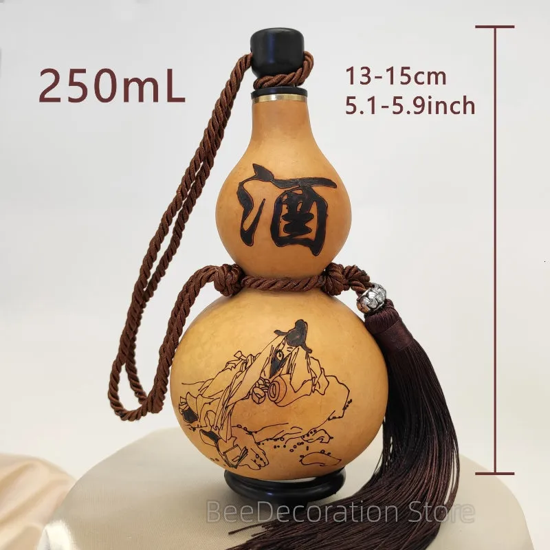 Hip Flasks Traditional Gourd Wine Bottle For Drink Cosplay Hulu Hulou ...