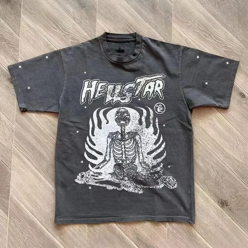 Hellstar Mens Camisa De Alta Calidad Diseñador Para Hombres Ropa De ...