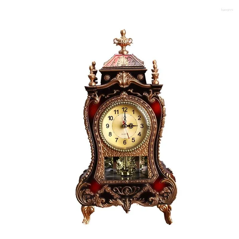 DHgate.com:European Antique Table Clocks: Silent Sweep Desk Clock for ...