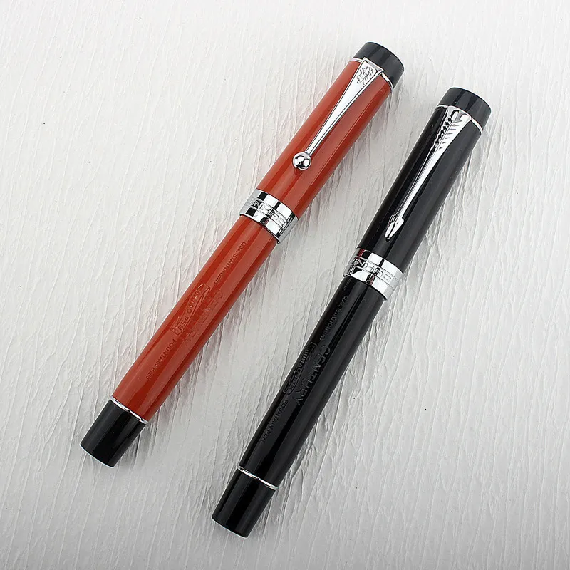 Jinhao 10 Jinhao 35 Metal Fountain Pen - Extra Fine 0.38mm Stainless ...