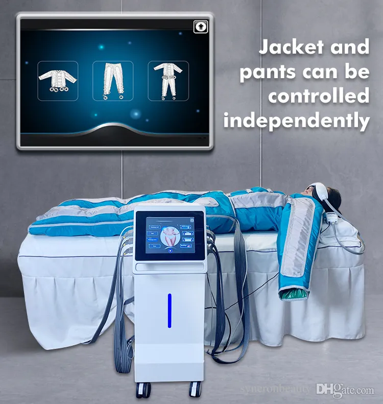 Infrared Air Pressure Therapy Body Sculpting Machine - Lymphatic ...