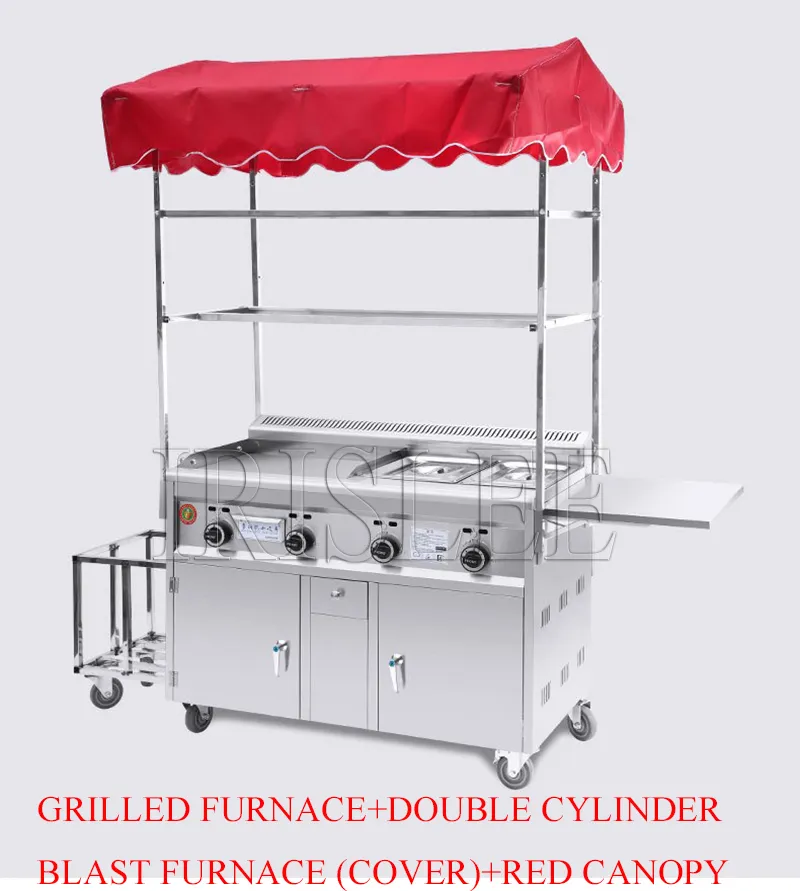 Small Food Cart For Sale Mobile Vending Unit, Stainless Steel ...