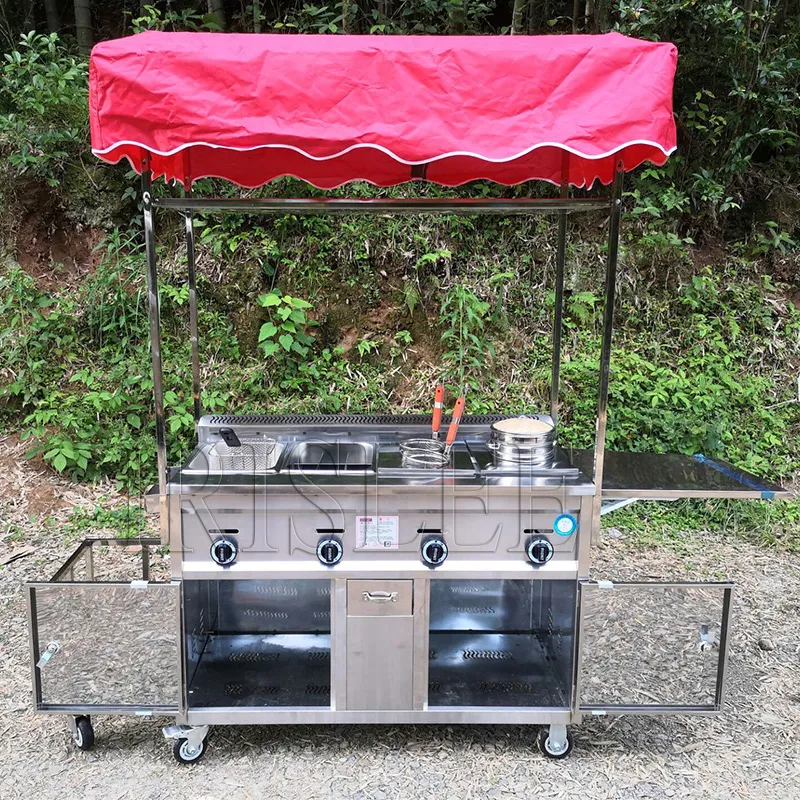 Small Food Cart For Sale Mobile Vending Unit, Stainless Steel ...