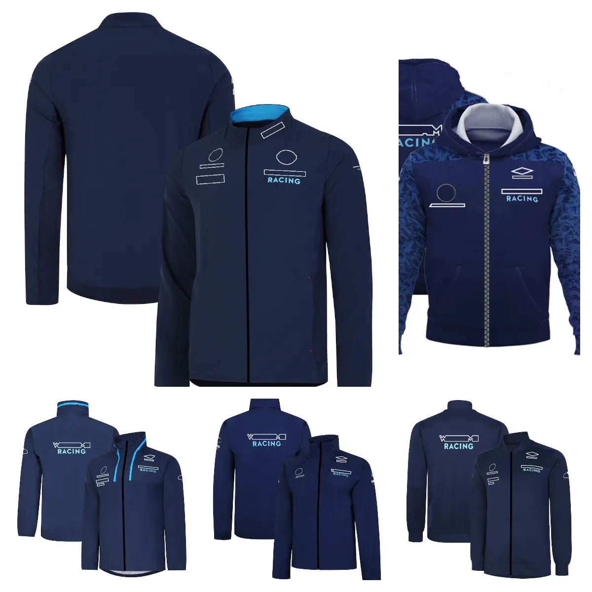 Customizable F1 Racing 2023 Mens Zipper Team Sweater For Mens Outdoor ...