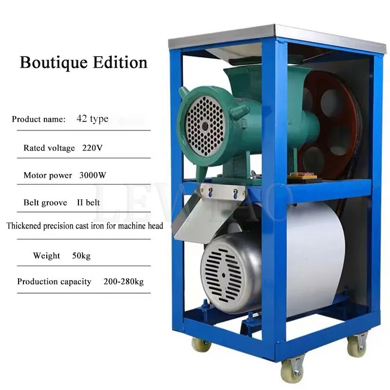 3000W Industrial Meat Grinding Machine For Minced Bones, Fish, Pork ...