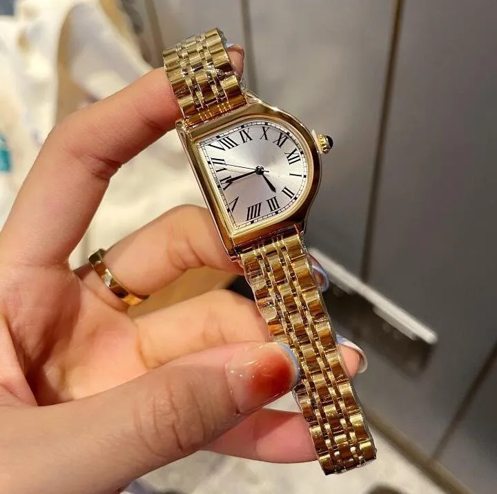 Luxury Roman Dial Womens Watch 35X28MM Square Case, Full Stainless ...