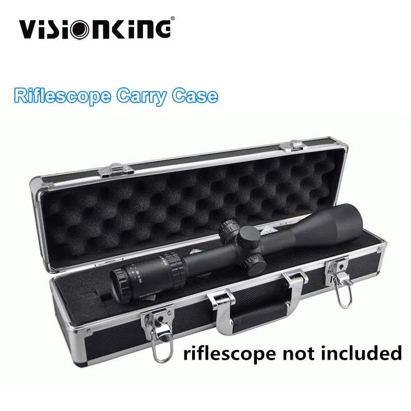 Visionking Aluminum Good Hard Carry Case For Rifle Scope Monocular ...